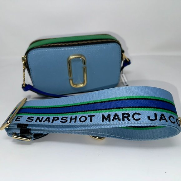 Marc Jacobs | Bags | Marc Jacobs Snapshot Camera Bag Purse Misty Blue ...